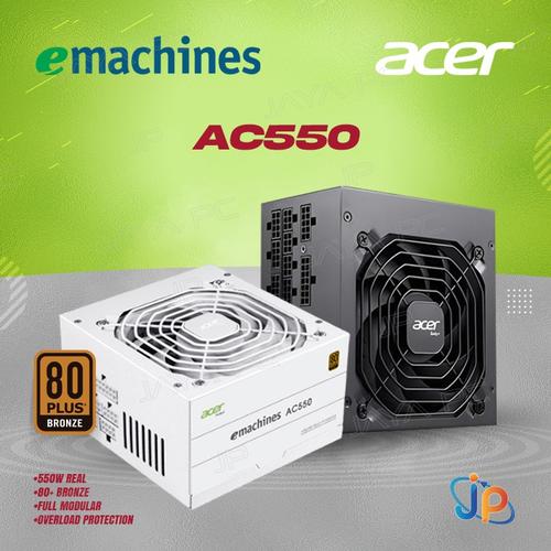 Promo Emachines Acer AC550 550W PSU - Power Supply 550 Watt 80+ Bronze ...