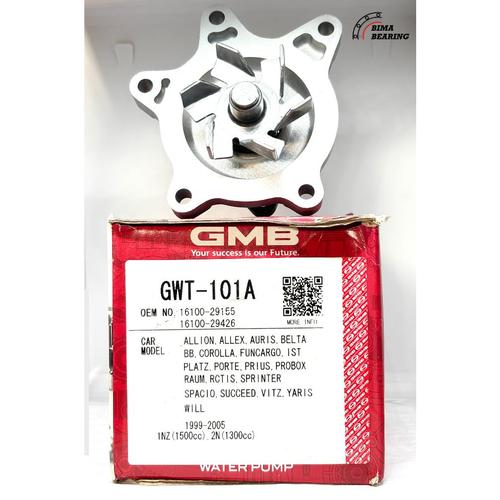 Jual WATER PUMP NEW VIOS YARIS GMB JAPAN GWT101A POMPA AIR GWT 101A ...