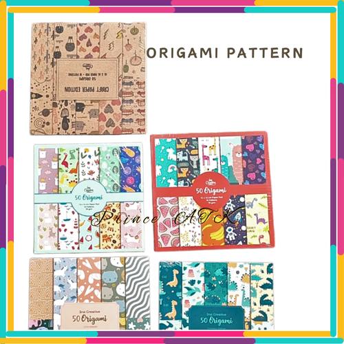 Jual Kertas Origami Pattern Washi Paper Ukuran 16x16 cm / 15x15 cm isi ...