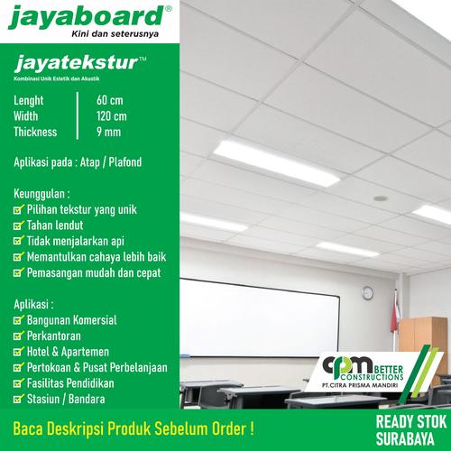 Jual Gyptile JayaPanel JayaTekstur Byhua Jayaboard 60x120 - Kota ...