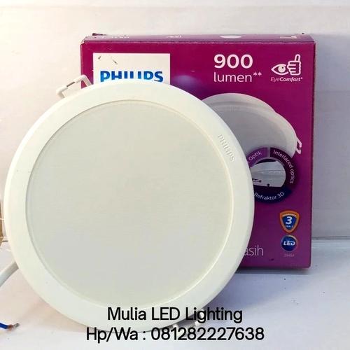 Jual Philips Meson ORI Downlight/DL Panel light Inbow Bulat 13 Watt 13 ...