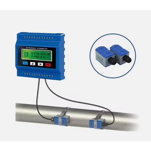 Jual YOKE Ultrasonic Flow Meter Sensor Aliran Fluida DN 15 - 100 mm ...