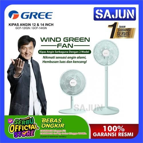Jual GREE Wind Green Fan - Kipas Angin Fleksibel GCF-12IGN / GCF-14IGN ...