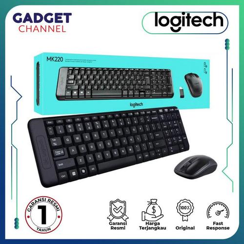 Jual FF Paket Mouse dan Keyboard Wireless Logitech MK220 - Garansi ...