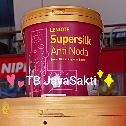 Jual Lenkote Supersilk Silk Antinoda Cat tembok Avian putih , white, 1 ...