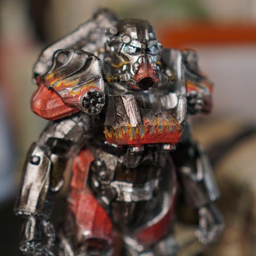 Jual Fallout T60 atom cat 7 inch articulated figure custom - Kota Depok ...
