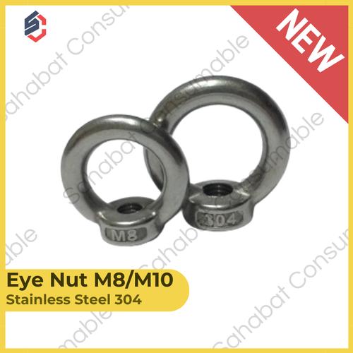 Jual Eye Nut / Mata Mur M8 / M10 Stainless Steel 304 /Lifting Eye ...