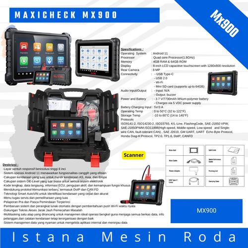 Jual Scanner Mobil Universal Autel MaxiCheck MX900 Bergaransi Resmi ...