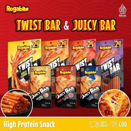 Jual [SNACKMANTAP.BDG ] Rogabite - [HALAL] Twist Bar Snack Camilan High ...