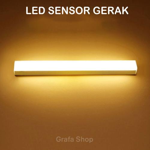 Jual Lampu Sensor Gerak Magnetic Lampu Led Tidur Lemari Dapur Darurat ...