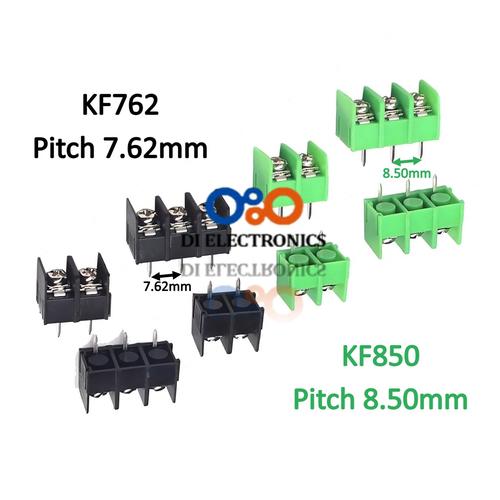 Jual KF762 KF850 PCB Screw Type Terminal Block Pitch 7.62mm 8.50mm Pin ...