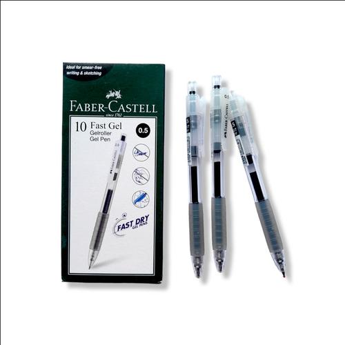 Jual Faber Castell Gel Pen Fast DRY 0.5mm - PCS - Hitam - Kota ...