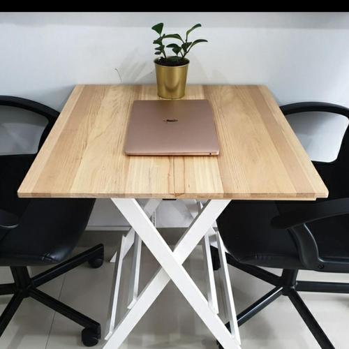 Jual Meja Lipat ukuran custom pesanan (60x60 Tinggi 70 cm ) - Coklat ...