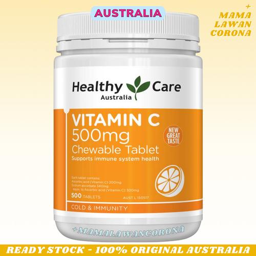 Jual Healthy Care Vitamin C 500mg 500 mg Tablets Vit C Tablet - Botol ...