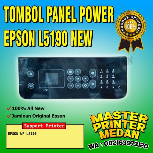 Jual TOMBOL PANEL POWER EPSON L5190 NEW - Kota Medan - Master Printer Medan | Tokopedia