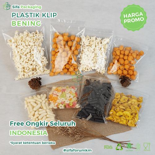 Jual Plastik PP Klip Bening Tebal Zip Lock Zipper Kemasan Seal Untuk ...