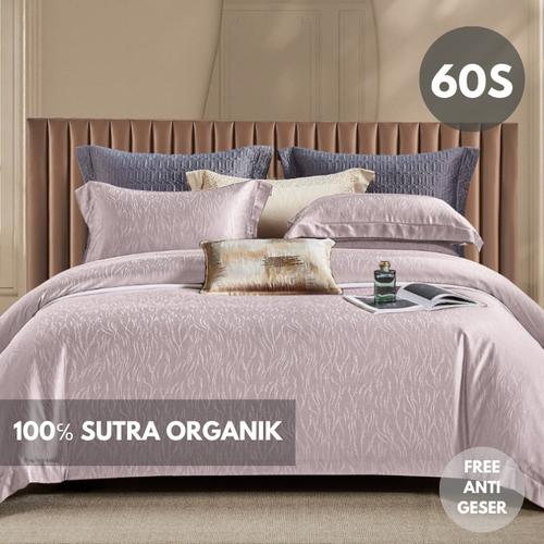 Jual Sprei Set Sutra Organik 180x200 160x200 200x200 Sutra Jacquard MB7 - 180x200, 30cm - Kota ...