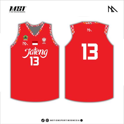 Promo Jersey Basket MSI - PON JAWA TENGAH 2024 - Putih, XXXL - Jakarta ...