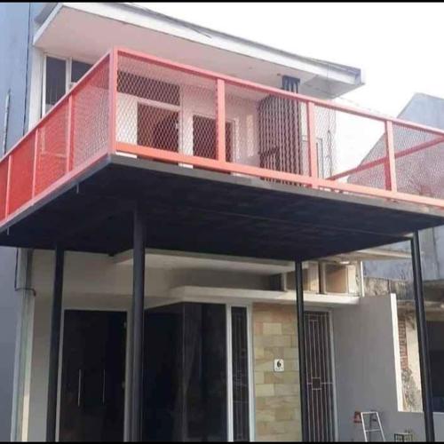 Jual Promosi pemasangan balkon mezzanine dan kanopi baja wf hbeam atap ...