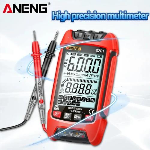 Jual aneng smart intelligence LCD digital multimeter multi tester NCV ...