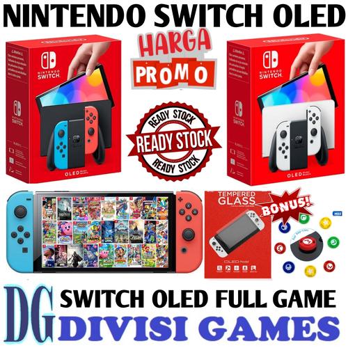 Promo Nintendo Switch OLED Console - White 128GB Cicil 0% 3x - Jakarta ...
