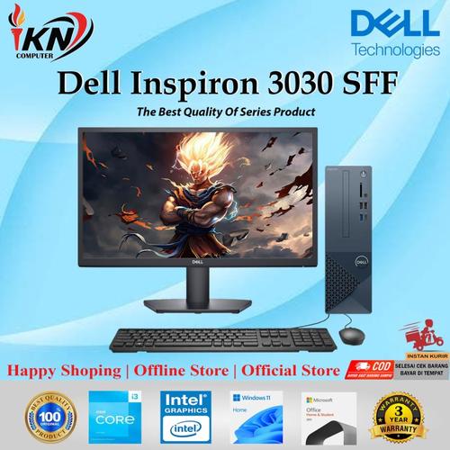Jual Dell Inspiron 3030 SFF Core i3-14100 16GB 512GB SSD UMA W11H+OHS ...