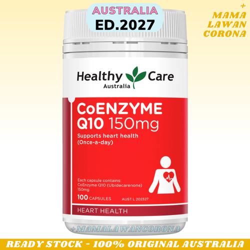 Jual Healthy Care Coenzyme Q10 CoQ10 150mg Co 150 mg 100 Capsules ...