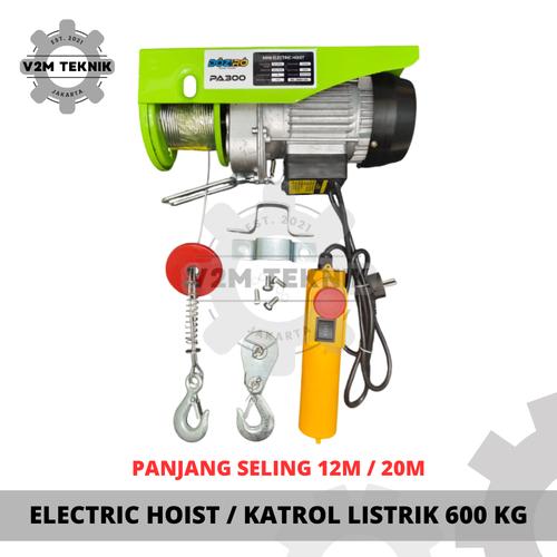 Jual Electric Wire Rope Hoist 600 KG / Takel Katrol Listrik 600KG ...