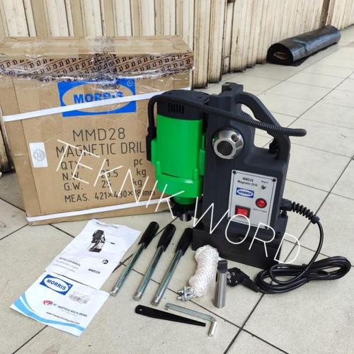 Jual MESIN BOR MAGNET MORIS MMD28 MAGNETIC DRILL MORIS MMD 28 BOR ...