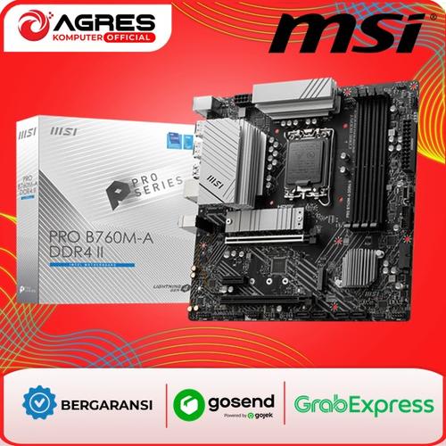 Promo MSI PRO B760M-P II DDR5 (Intel LGA 1700, B760) Cicil 0% 3x - Jakarta Utara - Agres ...