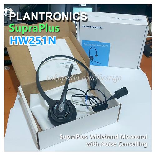 Jual Headset Plantronics HW251N - Jakarta Timur - Bestigo Pabx Telepon ...