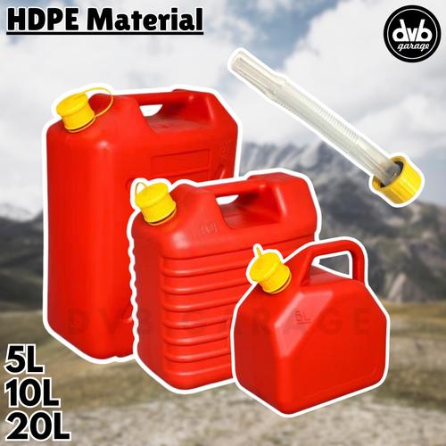 Jual Jerigen HDPE Plastik Bensin Solar Jerrycan Tangki Jirigen Oli ...