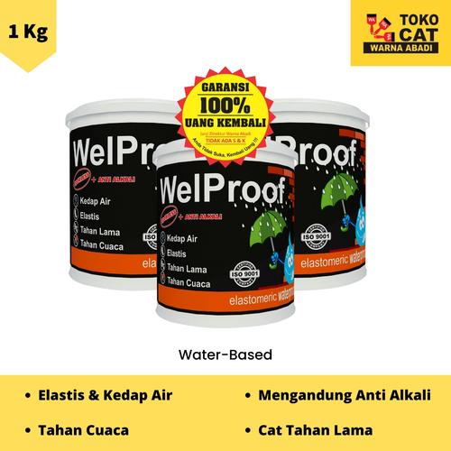 Jual Cat Pelapis Anti Bocor Welproof 1 Kg - BLUE - Jakarta Barat ...