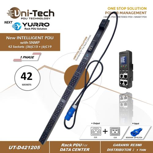 Jual Smart rPDU 42 Sockets, 32A UPS - Kota Bekasi - Unitech PDU | Tokopedia