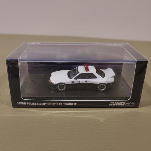 Jual Inno64 Nissan Skyline GT-R R32 Japan Police Livery Drift Car ...