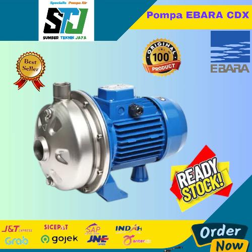 Jual Pompa Booster Pendorong EBARA CDX 90/10 380V Pompa Air Ebara Stainlees - Jakarta Barat ...