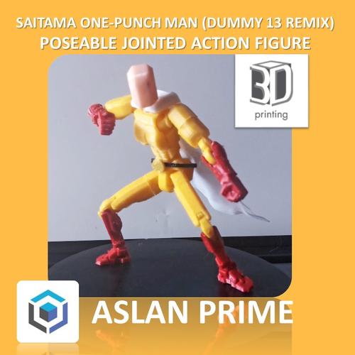 Jual DUMMY 13 SAITAMA ONE PUNCH MAN EDITION JOINTED POSEABLE ACTION ...