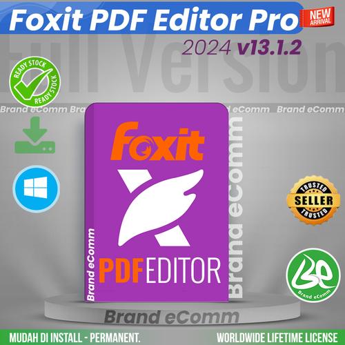 Jual edit PDF - documents: Foxit PDF Editor Pro - Full Version - DVD-GD ...