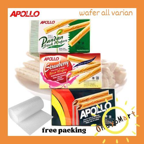 Jual Apollo wafer stik / Apollo stick wafers all variant - Jakarta ...