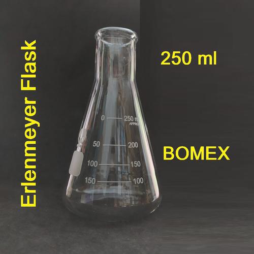 Jual ERLENMEYER FLASK 500 ML 500ML LABU ERLENMEYER SANAI OR BOMEX ...