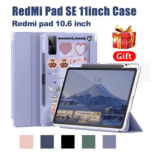 Promo Case For Redmi Pad SE 11inch With Slot Pen Auto Lock Wake Up ...