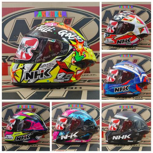 Promo HELM NHK MARK 1 GP EDITION ORIGINAL - BKRIA BK SIL, L - Jakarta ...