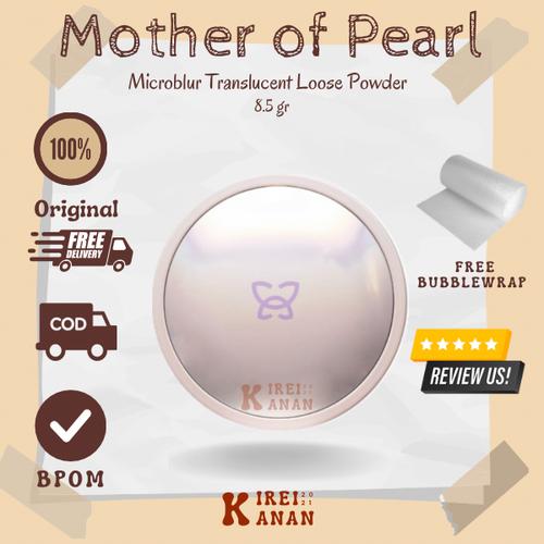 Jual mop beauty mother of pearl microblur translucent loose powder ...