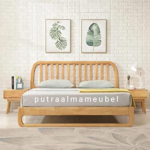 Jual Divan kayu jati solid, Dipan ukuran 180x200 jati, Rangka tempat ...