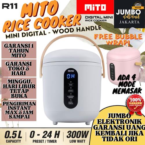 Promo Mito Rice Cooker Magic Com Mini Digital R11 Low Watt 0.5 Liter ...
