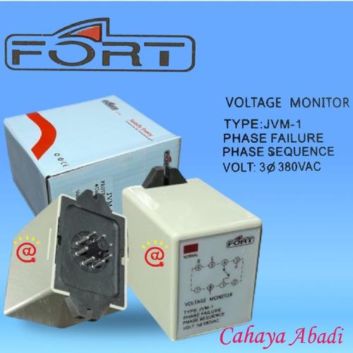 Jual FORT Phase Protection Relay JVM-1 / Protection Motor 3 Phase Relay ...