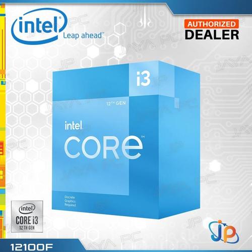Jual Processor Intel Core I3 12100F Box Alder Lake Socket LGA 1700 ...