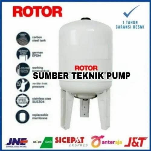 Jual PRESSURE TANK ROTOR 60L TVP60L 10BAR tabung pompa air (setok ready ...