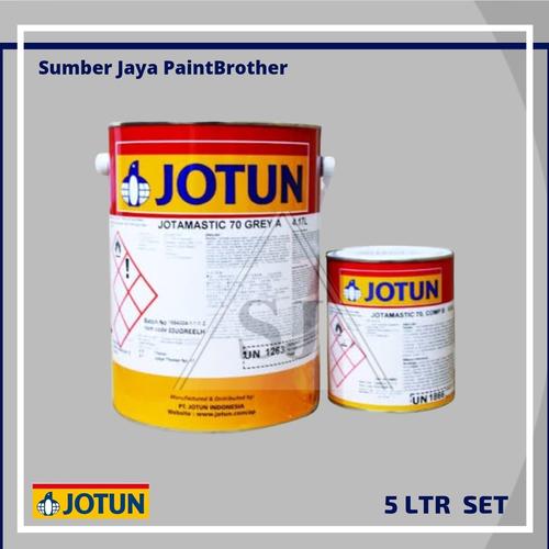 Jual Cat Jotun Jotamastic 70 Grey - 5 Ltr set - Jakarta Pusat - Sumber Jaya PaintBrother | Tokopedia