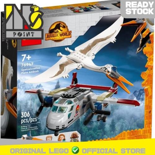 Jual TRX - LEGO 76947 - Jurassic World - Quetzalcoatlus Plane Ambush ...